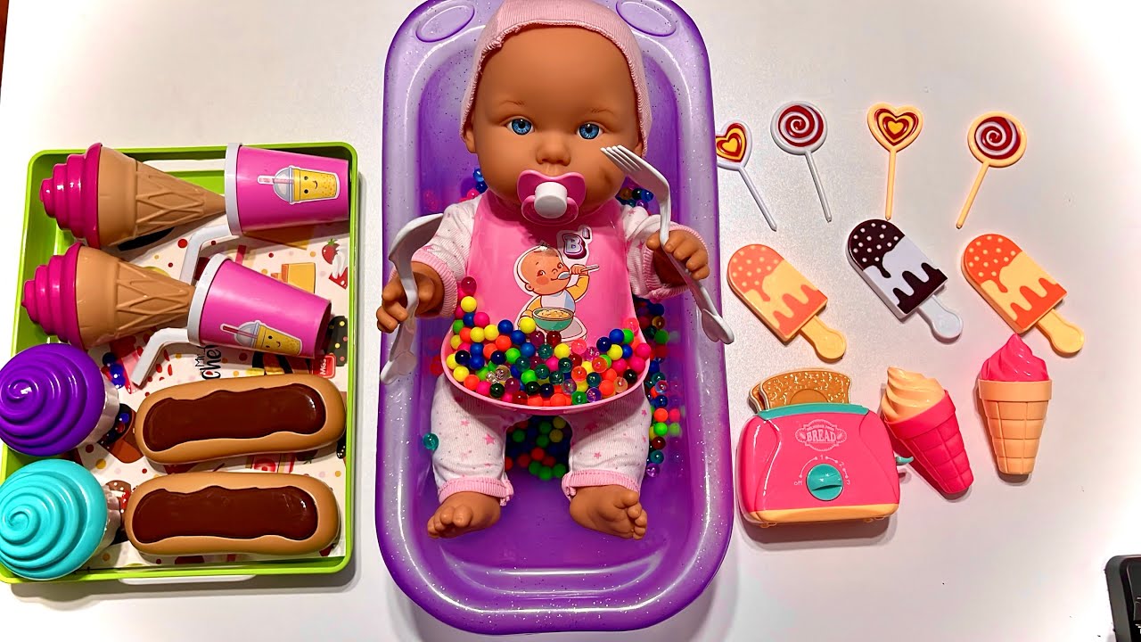 Baby Alive Playset | Satisfying with Unboxing Baby Alive Pretend Play ...