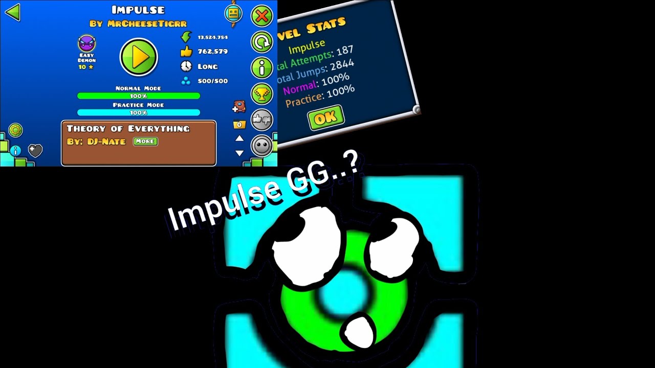 Impulse GG. Fifth easy demon. - YouTube