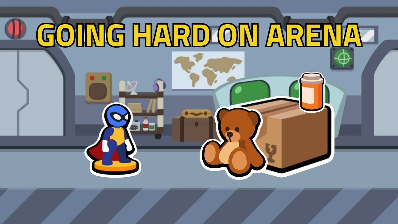 Trying HARD on arena | Backpack Arena - YouTube