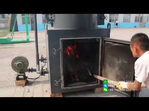 Waste Incinerator Operation with Engineering Plastic Waste - YouTube