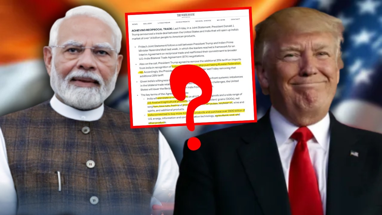 What's Inside The India-US Trade Deal Document? | White House Fact ...