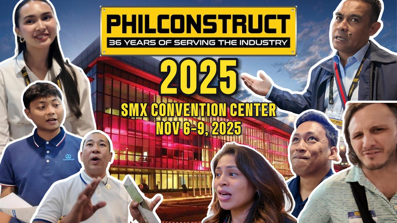 New construction innovations at PHILCONSTRUCT 2025! - YouTube