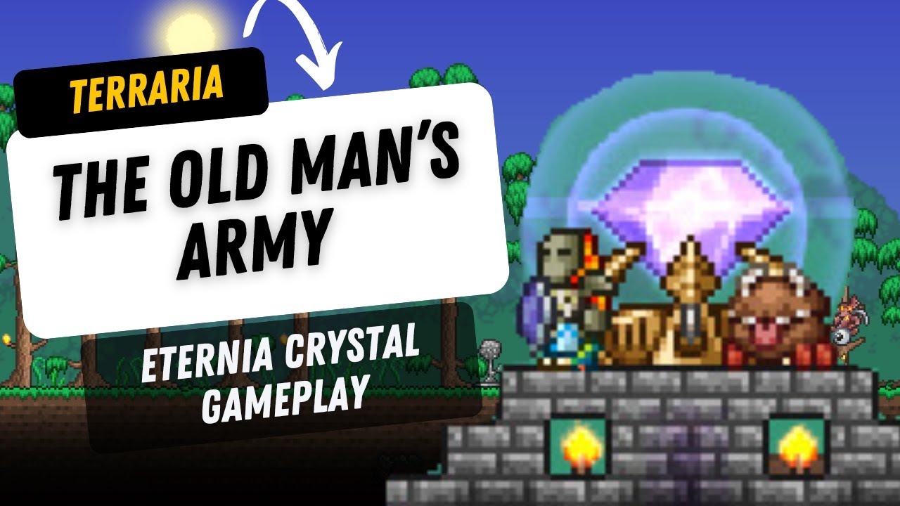 [Terraria] Eternia Crystal Run | RIP Bunny - YouTube