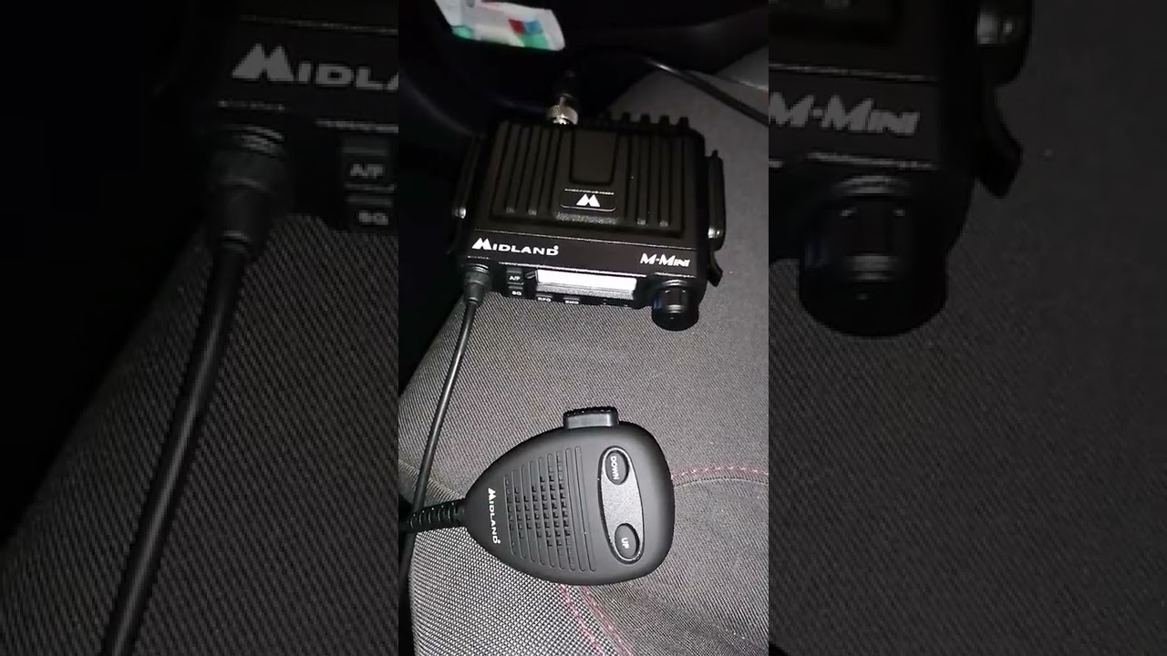 MINI CB VEICOLARE MIDLAND - Prove tecniche radio CB in Francia - YouTube