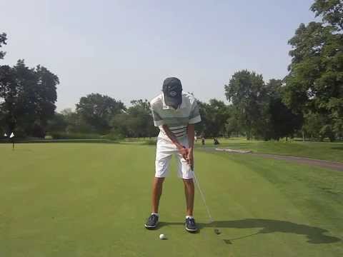 Nicholas Rossini Putt Front View