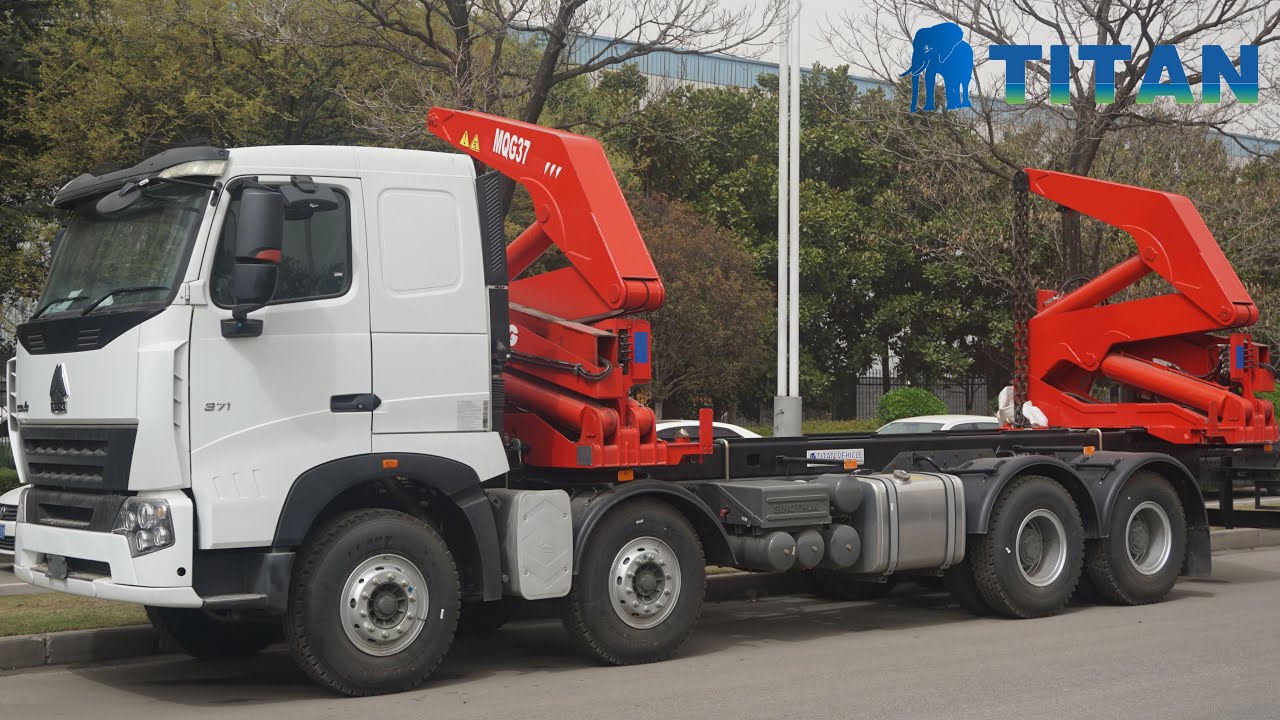 20 ft Container Side Loader Truck for Sale | What is a Side Loader ...
