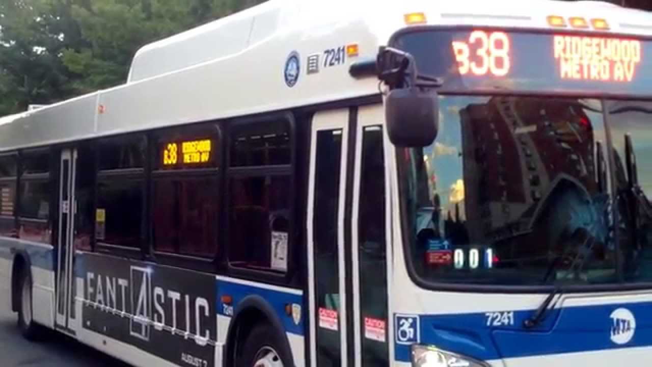 MTA New York City Bus 2015 New Flyer XD40 "Xcelsior" 7241 on the B38 ...