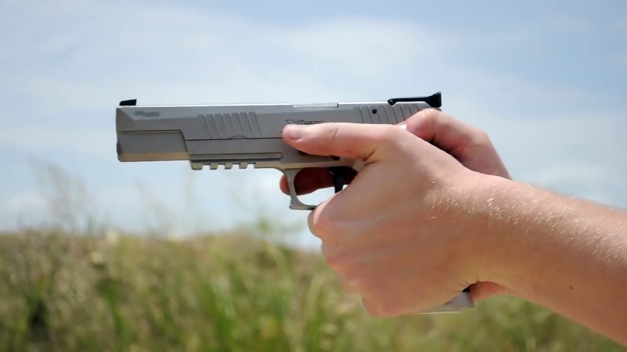 Shooting: Sig Sauer X6 Supermatch - YouTube