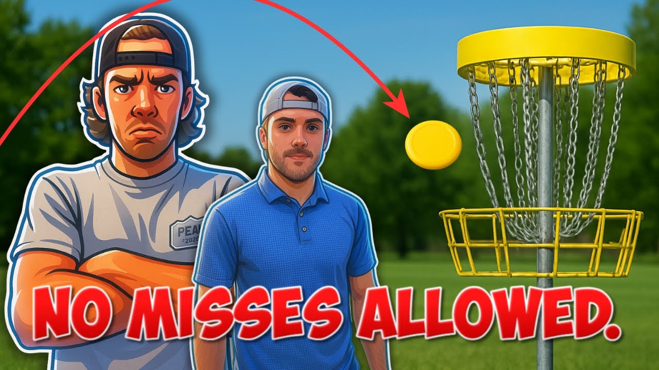 We tried to shoot a perfect round of disc golf - YouTube