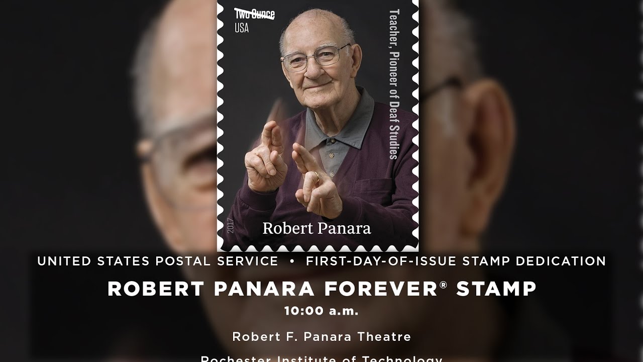 Robert Panara Stamp Dedication Ceremony - YouTube