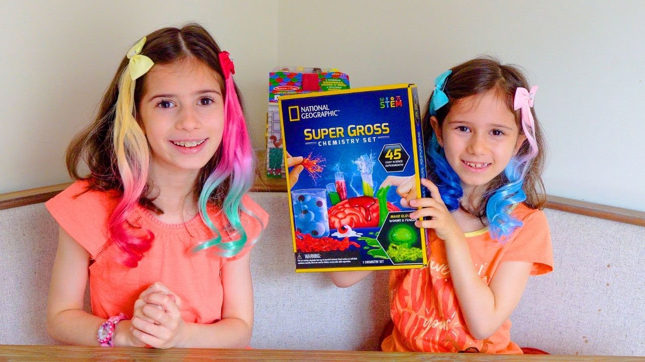 Boiled boogers from Super Gross Chemistry Set by National Geographic ...