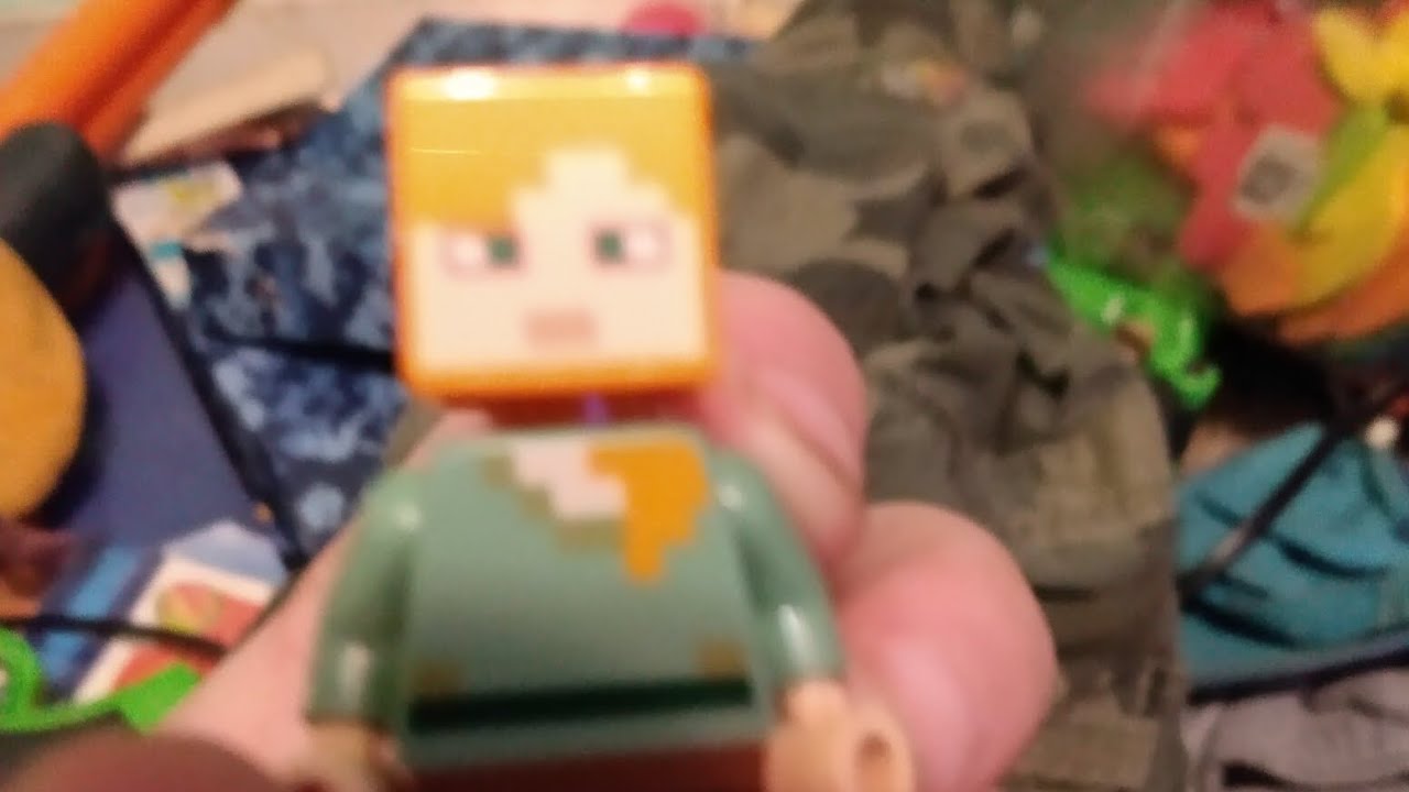 building Lego Minecraft set - YouTube