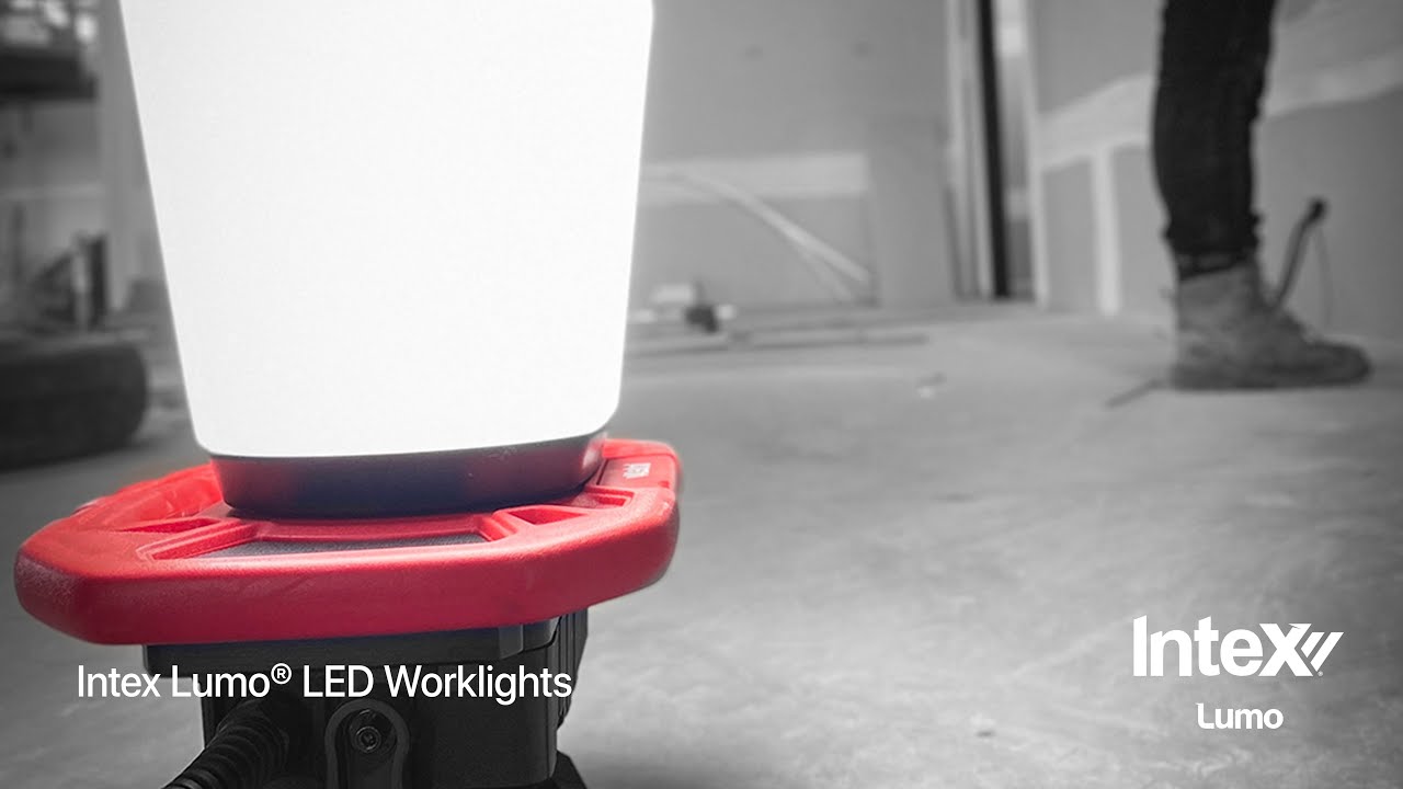 Intex Lumo® LED Worklights - Tradie Tested - YouTube