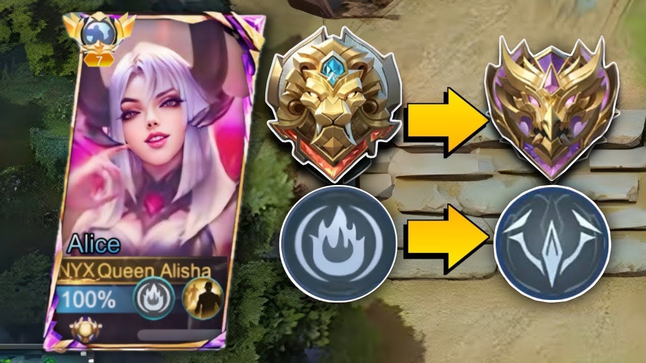 THE BEST ALICE BUILD AND EMBLEM FOR SOLO RANK PLAYERS!! (90% Autowin ...