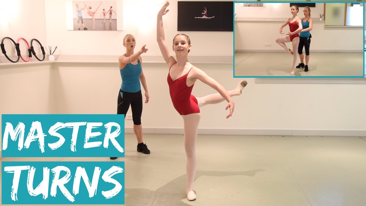 TURNS FINISHING IN ATTITUDE & ARABESQUE! - YouTube