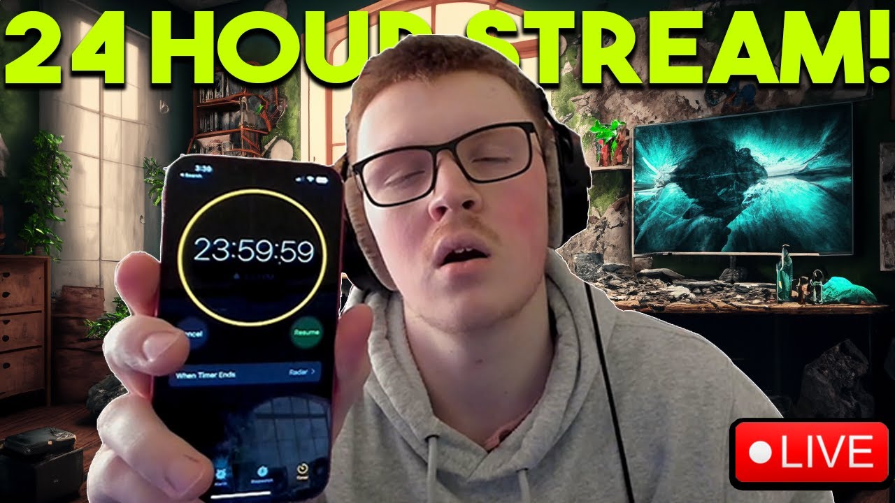 24 Hour Stream Part 1 (Before My WIFI Shut off) - YouTube