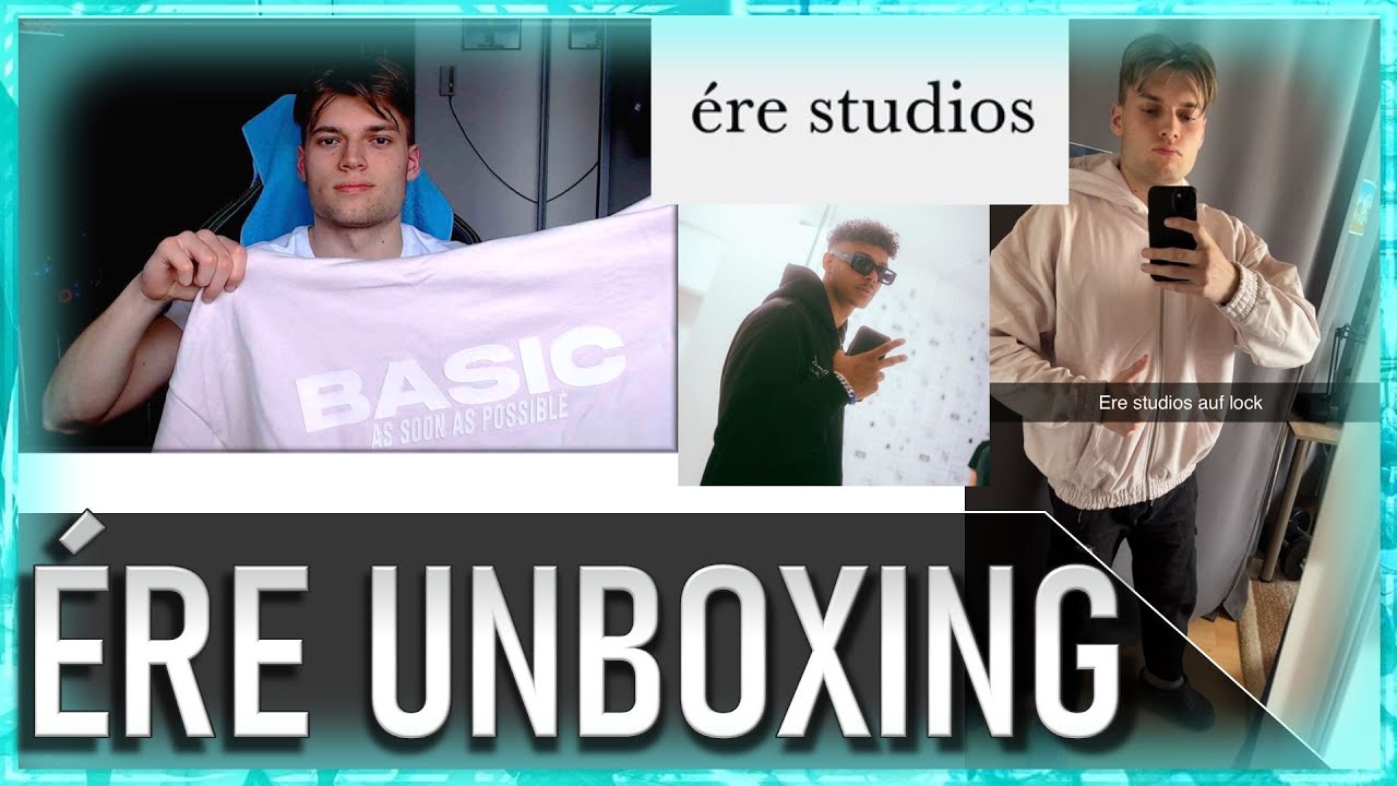 ERE STUDIOS Unboxing & Bewertung 🔍 (Neuer Drop)! Sehr lock & gute Qualität vom Zipper | deutsch ...