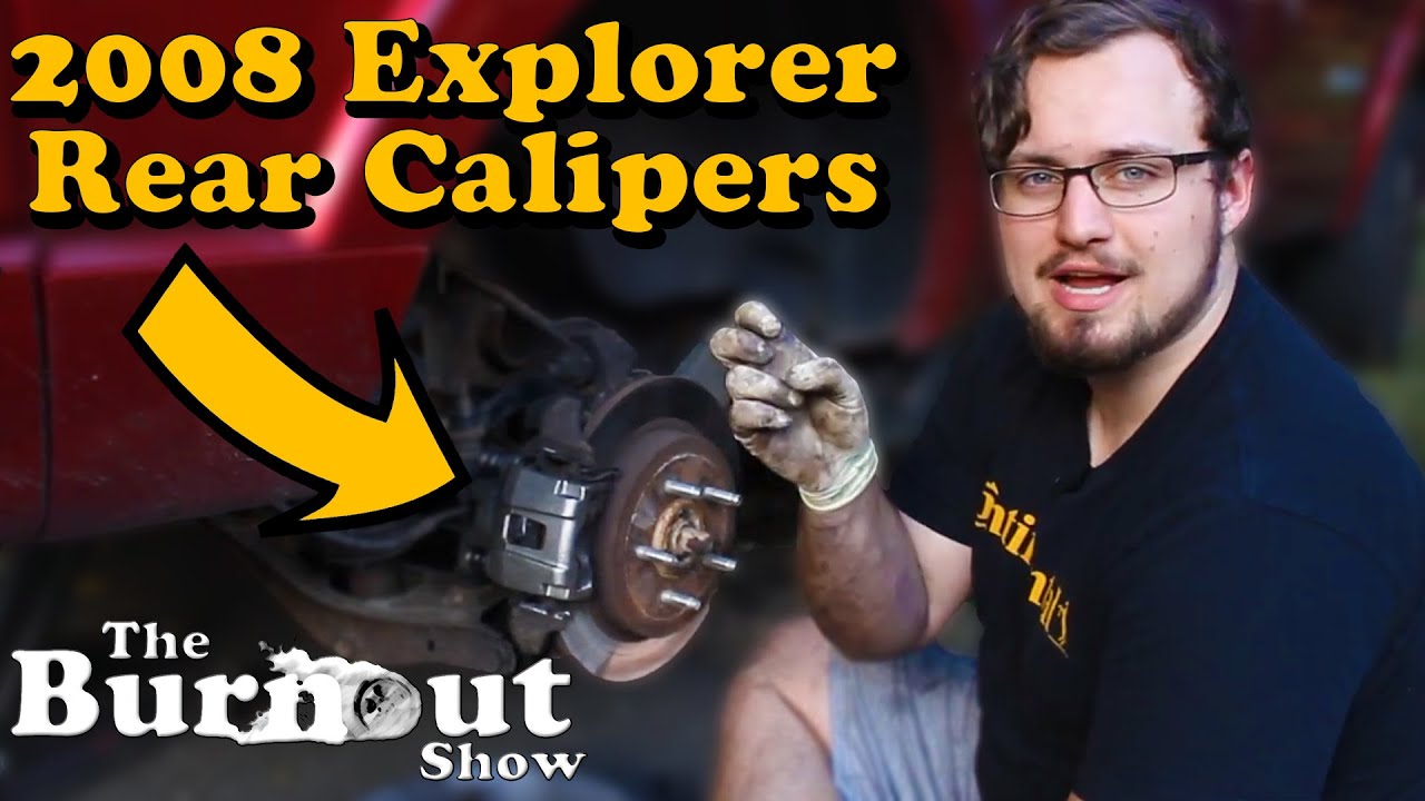 How To Replace Your Rear Brake Calipers On A 2008 Ford Explorer ...