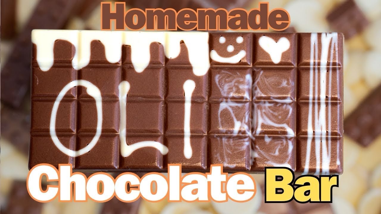 Master the art of creating chocolate bars at home. DIY Chocolate bars ...