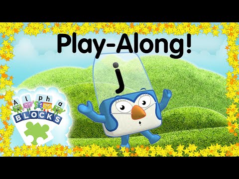 Alphablocks - Can You Find J? | #PlayALong | Phonics | Learn to Read