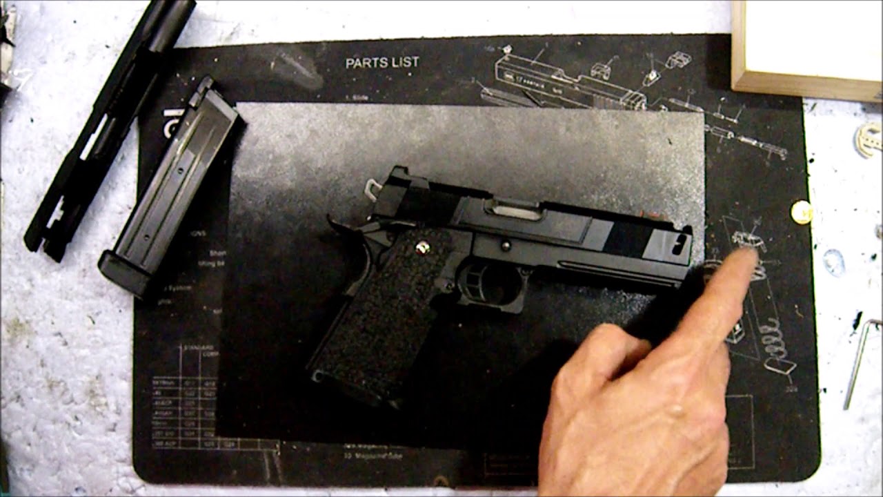 Hi Capa Gunsmith Bros STI 2011 Costa Carry Comp - YouTube