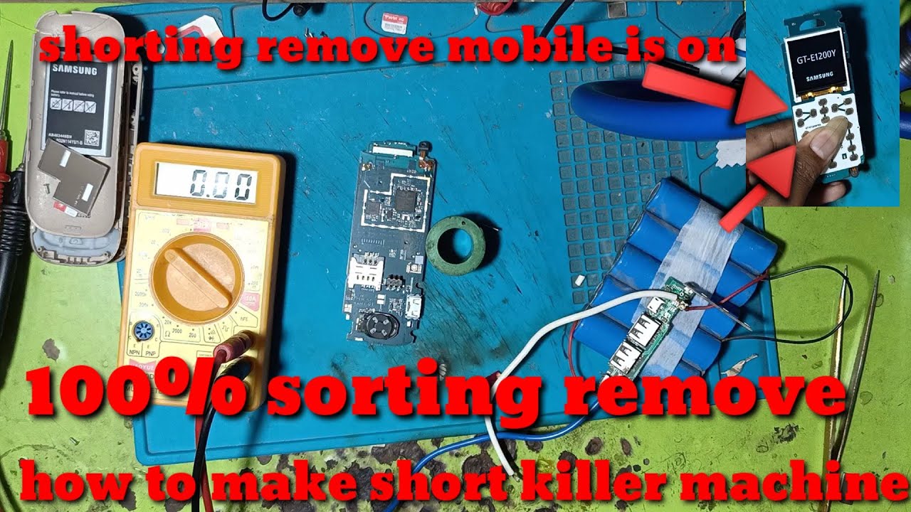 how to make short killer machine and 100%remove sorting, white prop ...