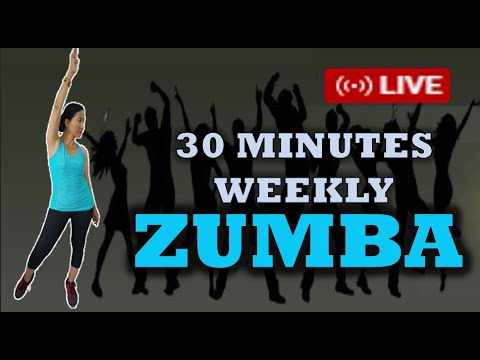 ZUMBA WEEKLY LIVE! # 11 (ROAD TO 4000 SUBS) 30 Minutes Weekly Exercise ...