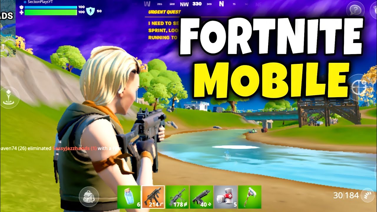 FORTNITE MOBILE 2022 - ANDROID GAMEPLAY - YouTube