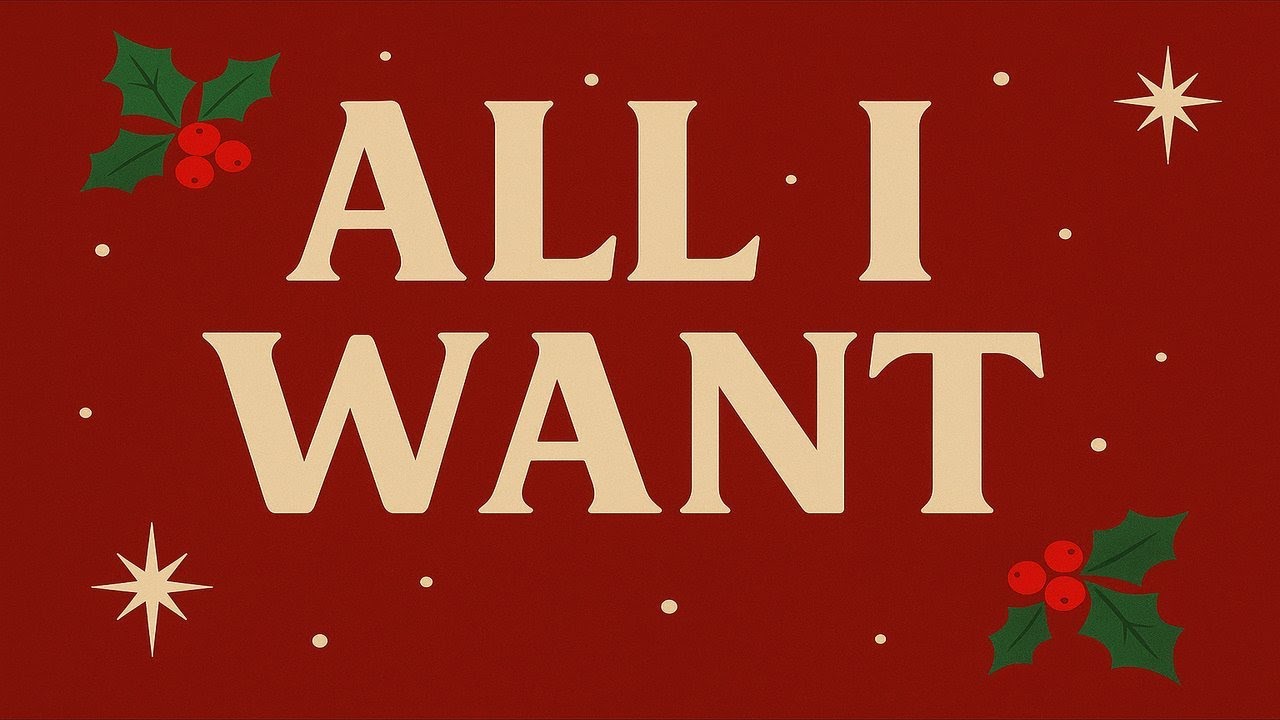 Senoj - All I Want (Christmas - Official Music Video) - YouTube