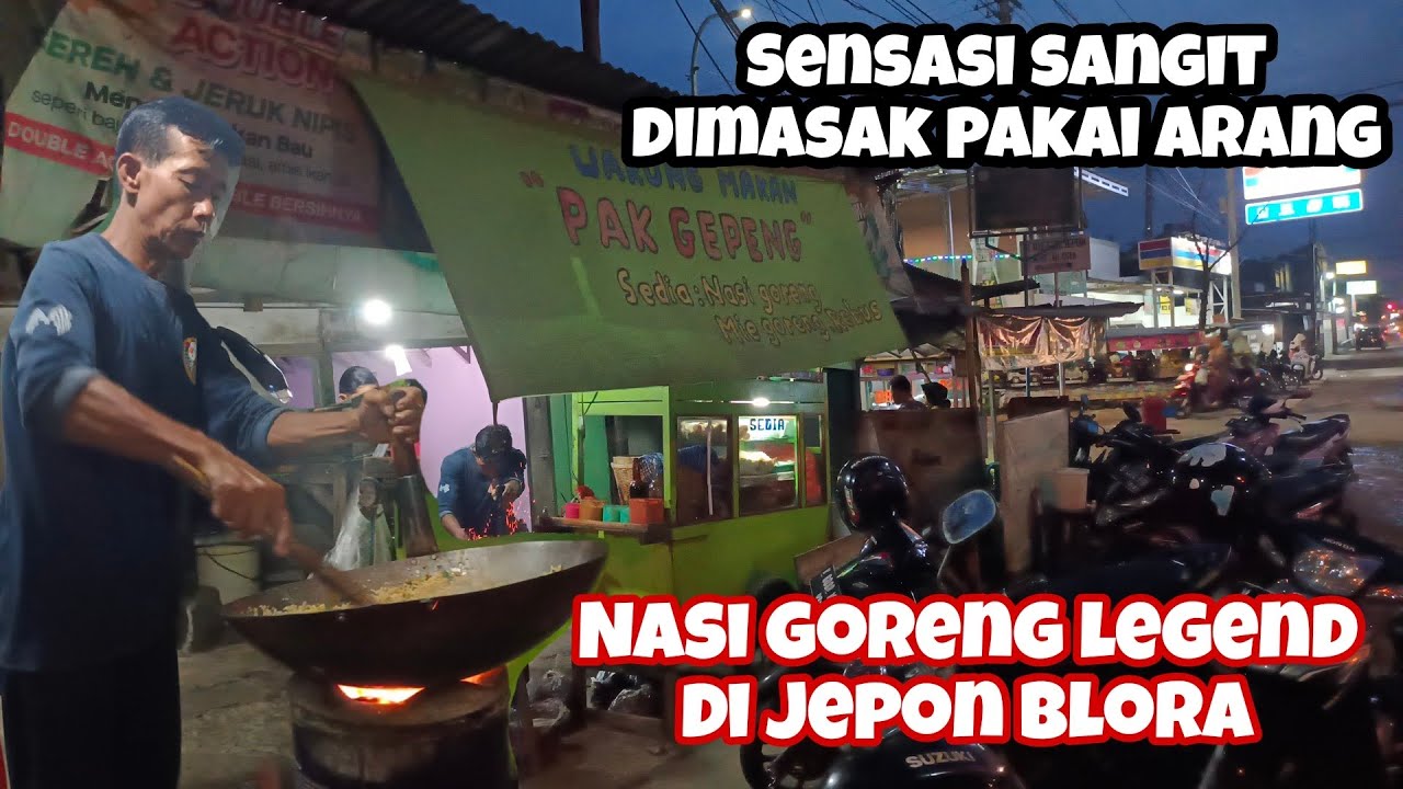 Kuliner Malam Di Pasar Jepon Paling Ramai Dan Enak Nasi Goreng Pak ...