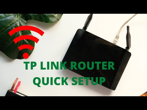 All TP LINK ROUTER QUICK SETUP || #tplink - YouTube