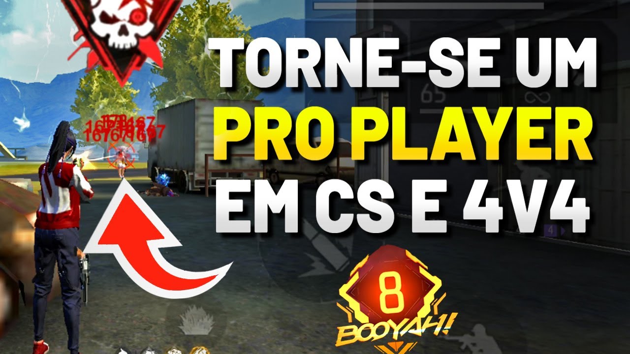 3 Dicas Para Jogar Como Um PROFISSIONAL Em CS e 4v4 No Free Fire ...