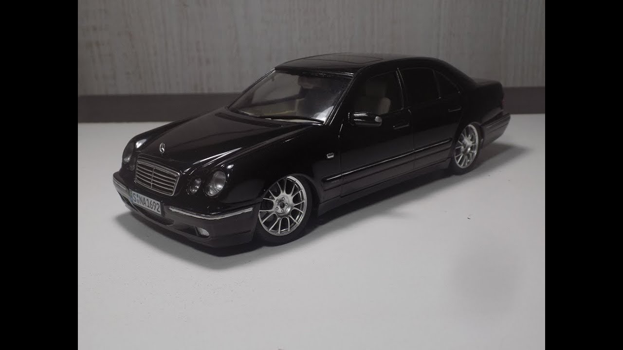 Building Mercedes E430 Avantgarde 1/24 Fujimi - YouTube
