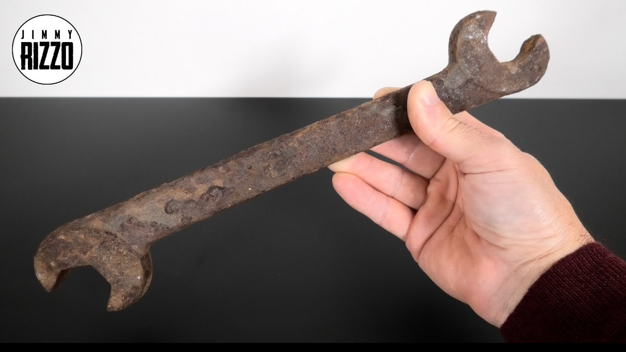 Antique WW2 German Panzer Wrench With Hidden Initials - Restoration ...