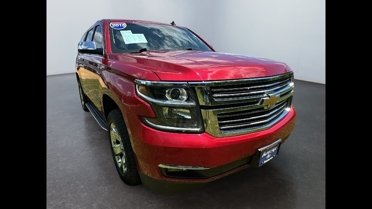 2015 Chevrolet Tahoe LTZ Monroe, Evansville, Verona, Belleville ...