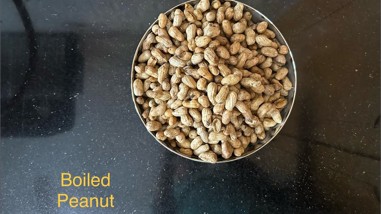 வேக வைத்த வேர்க்கடலை 🥜🥜/Boiled Peanut in Tamil/Healthy snack recipe ...