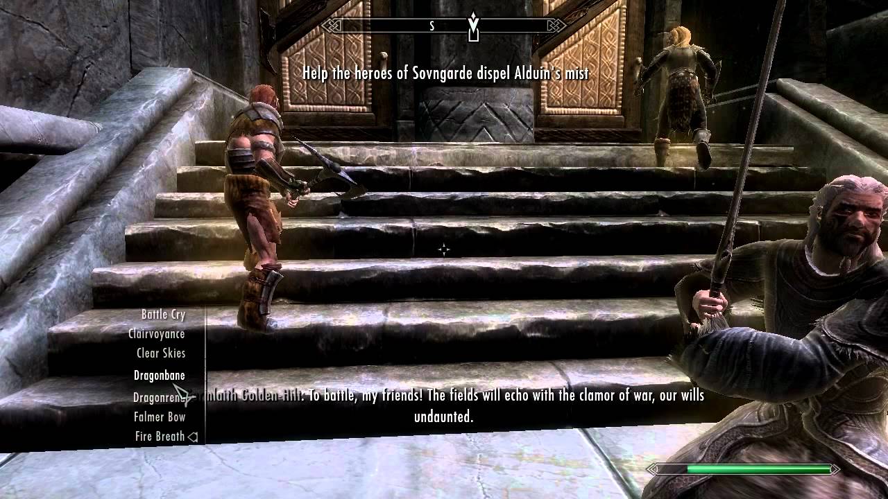 Skyrim Ending/Quest/Boss - "Dragonslayer" - YouTube