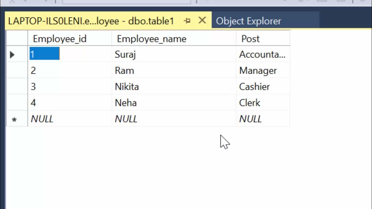 #structuredqAlter records in SQL@COMPUTEREXCELSOLUTION - YouTube