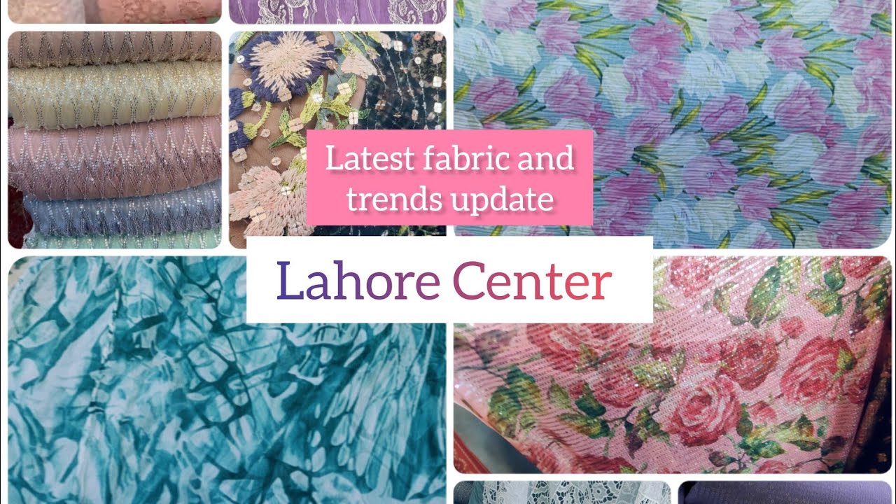 Lahore center shopping vlog | Designer fabric | Pure raw silk and shamooz silk | Lahore Center ...
