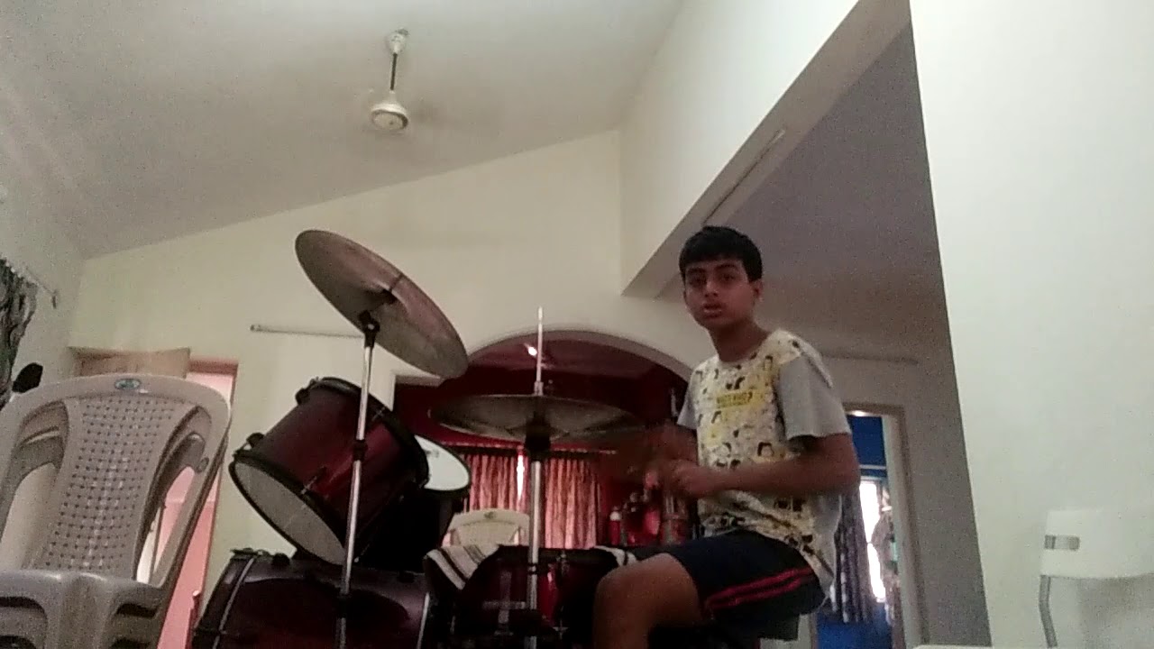 Me playing drums after many months - YouTube