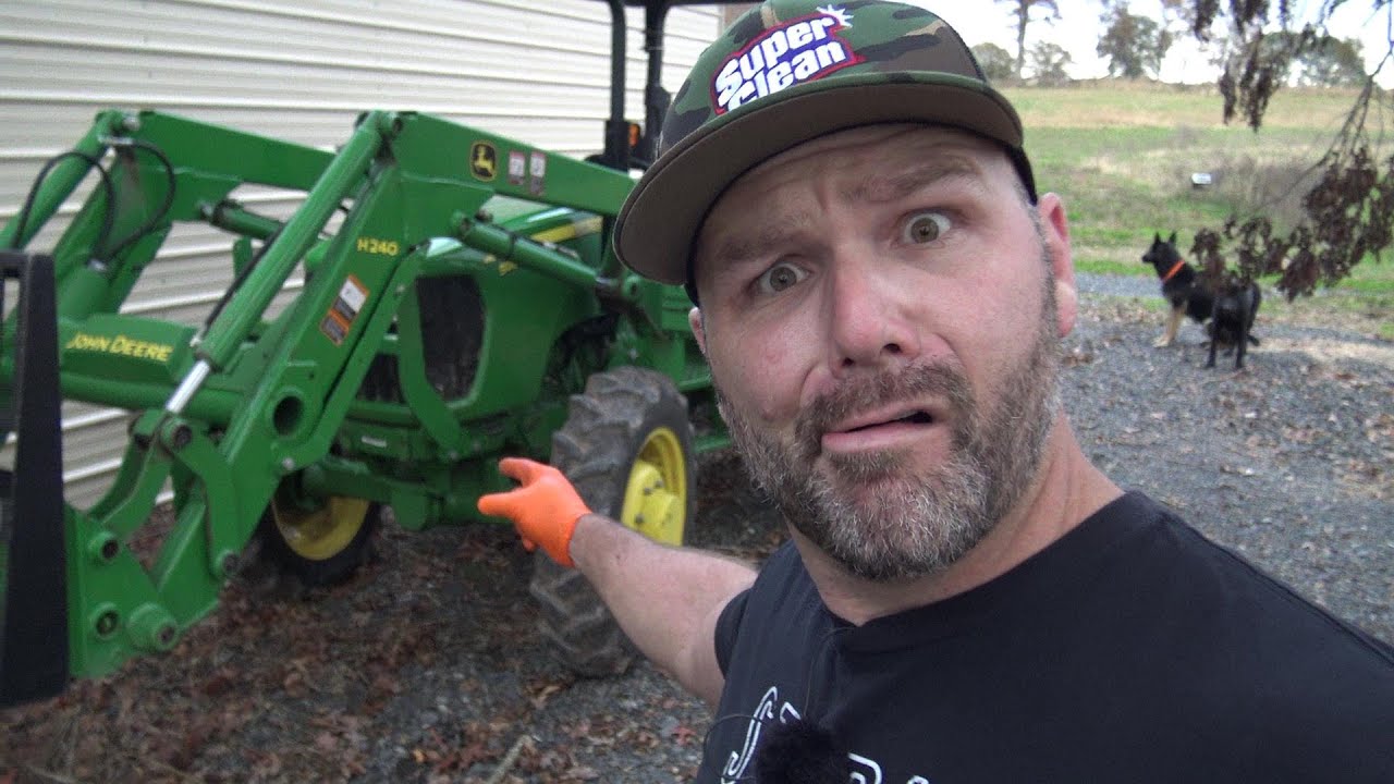 How to remove or install your front end loader..Green Paint Version ...