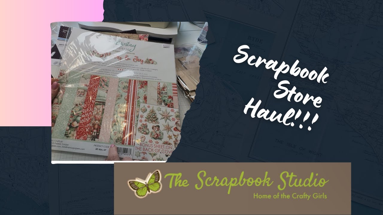 Scrapbook Store Haul! - YouTube