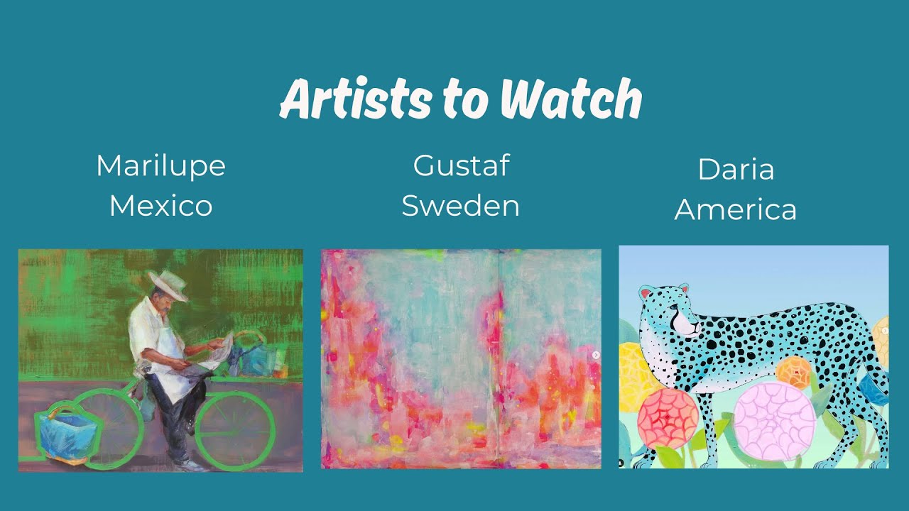 Three Artists to Watch - YouTube