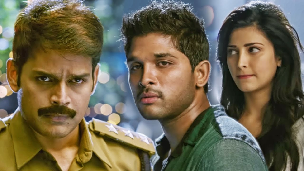 Allu Arjun Aur Shruti Hasan Ko Checking Ke Liye Allu Arjun Ka Bhai ...