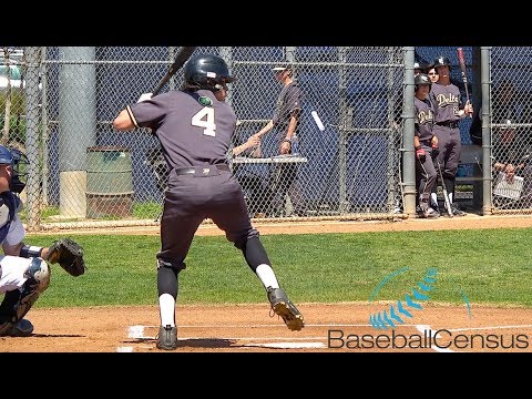 Dominick Pisano, OF, San Joaquin Delta College - YouTube