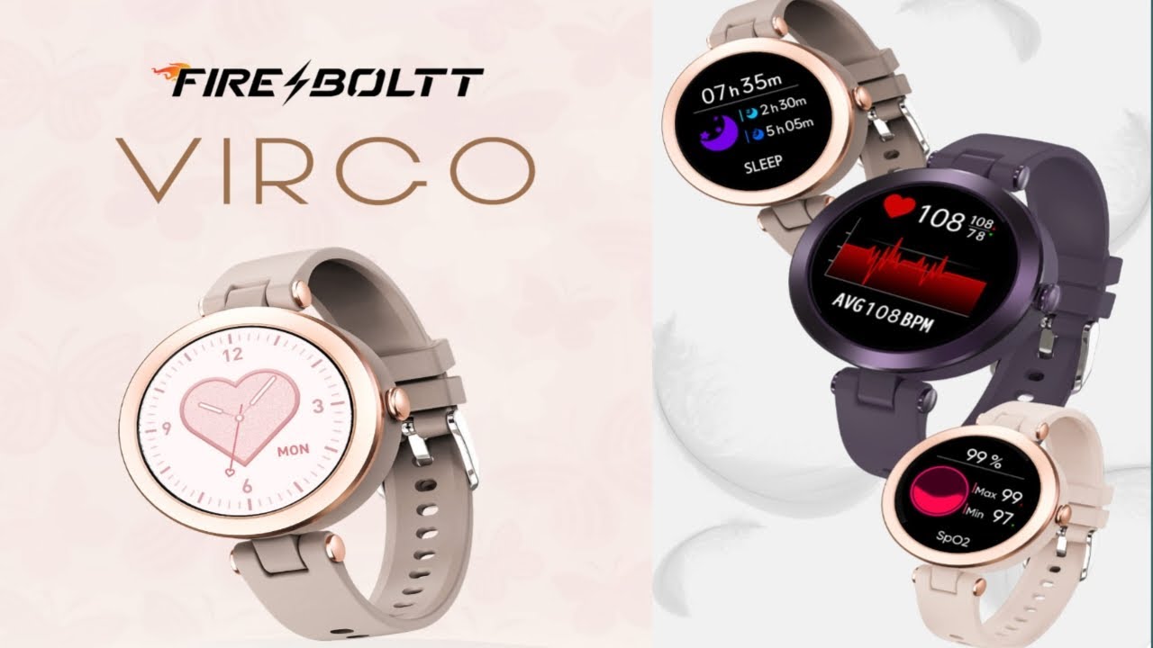 FIREBOLTT VIRGO || BEST FEMALE WATCH || LUX EDITION BEST BUDGET QATCH ...