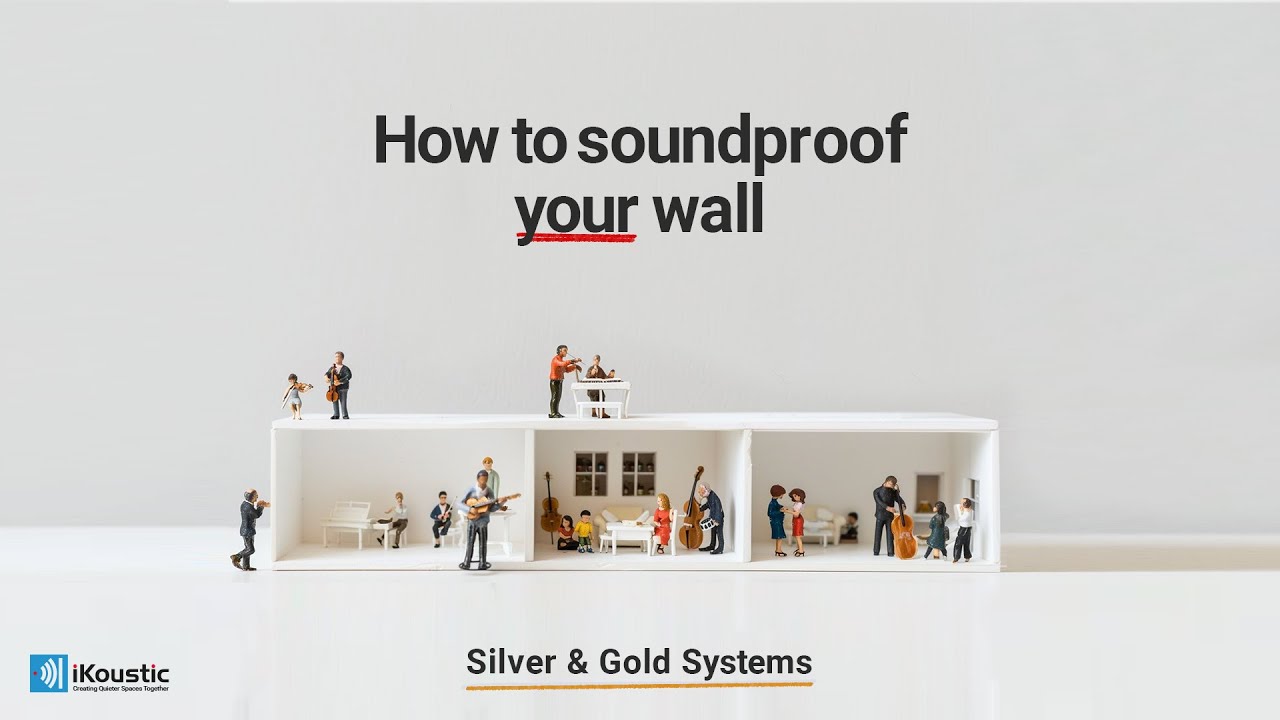 How to soundproof a wall (Gold System) - YouTube