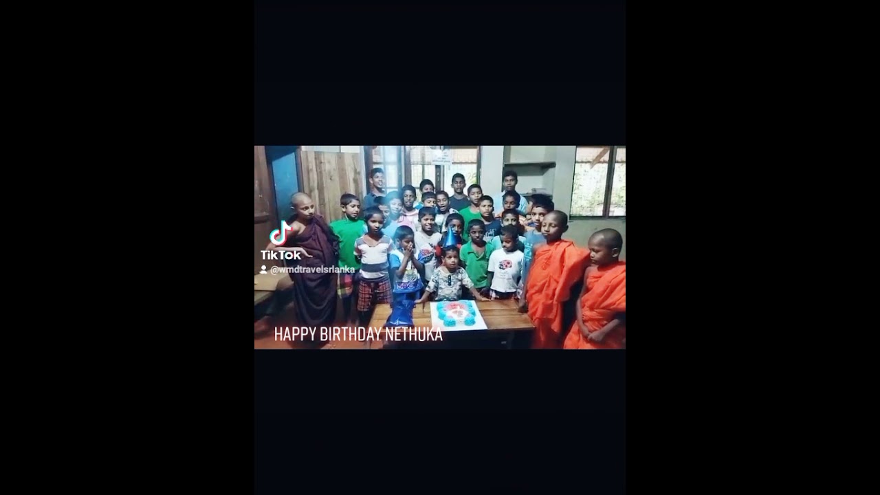 ලමා නිවාසය Dambulla Kids orphanageNethuka's 4th birthday Wsh you happy ...