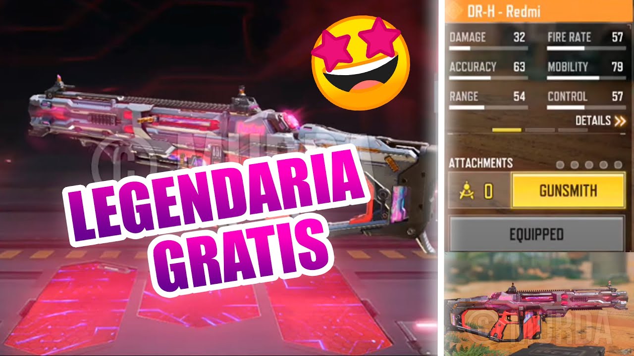 LEGENDARIA GRATIS? COMO CONSEGUIRLA DRH DE REDMI COLABORACION ASIATICA ...