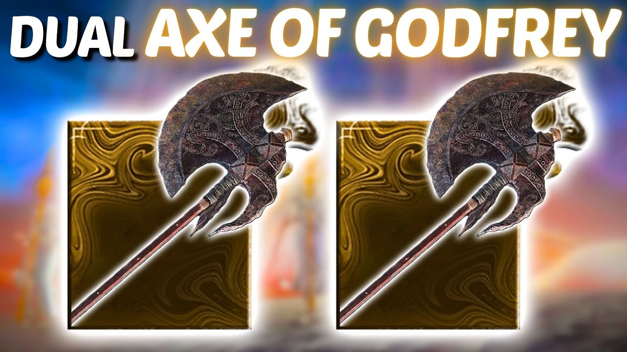 I Dual wielded AXE OF GODFREY as UNDERTAKER.... #eldenringnightreign # ...